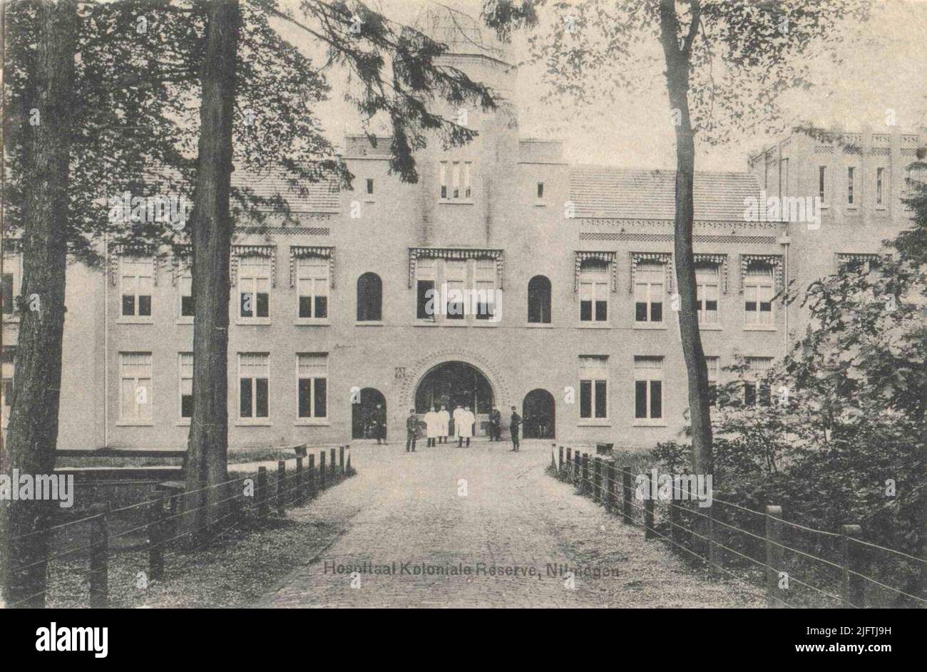 The hospital of the colonial reserve Stock Photo - Alamy