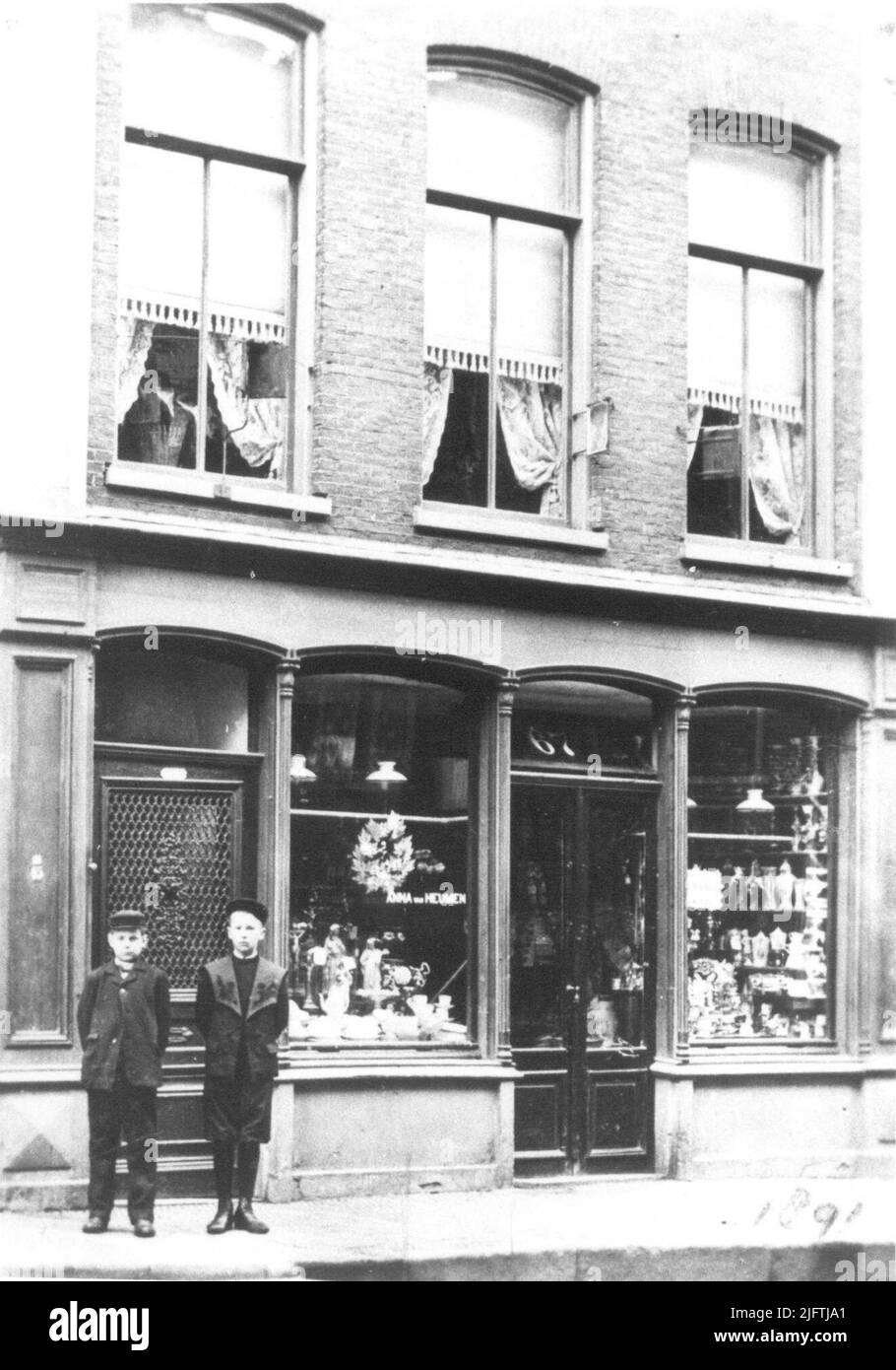 The store of Anna van Heumen Stock Photo - Alamy