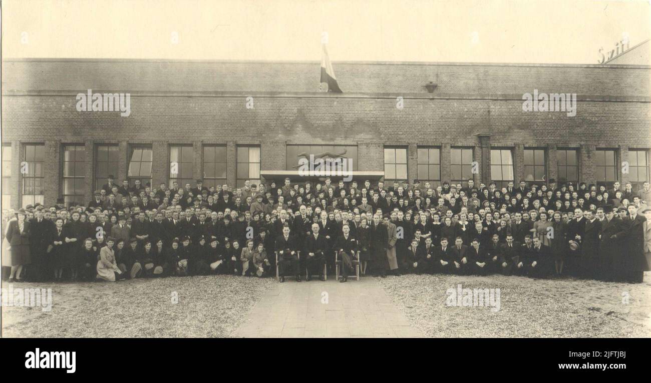 Staff of De Schoenfabriek van Swift Stock Photo - Alamy