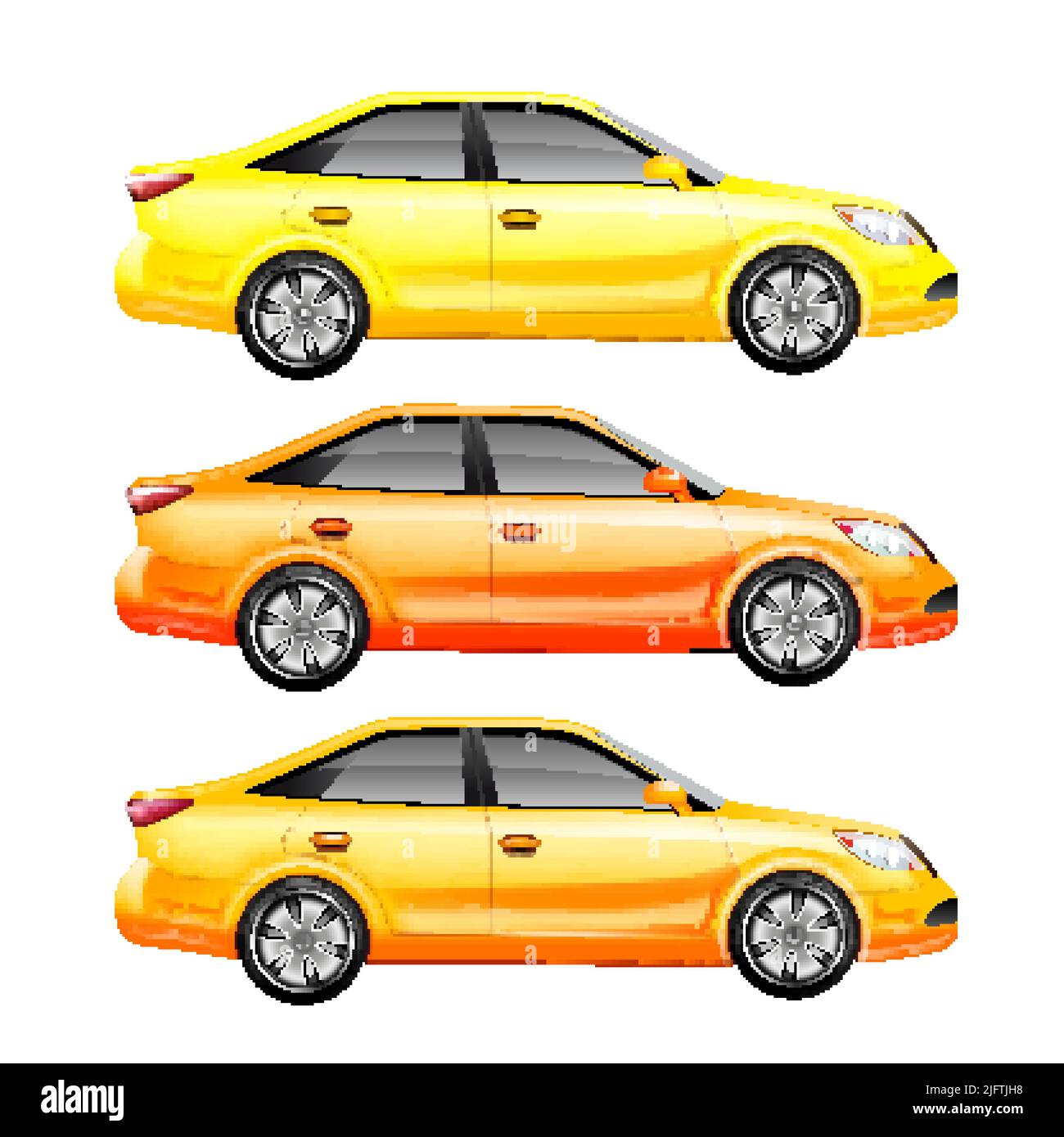 car auto vehicle realistic vector Stock Vector Image & Art - Alamy