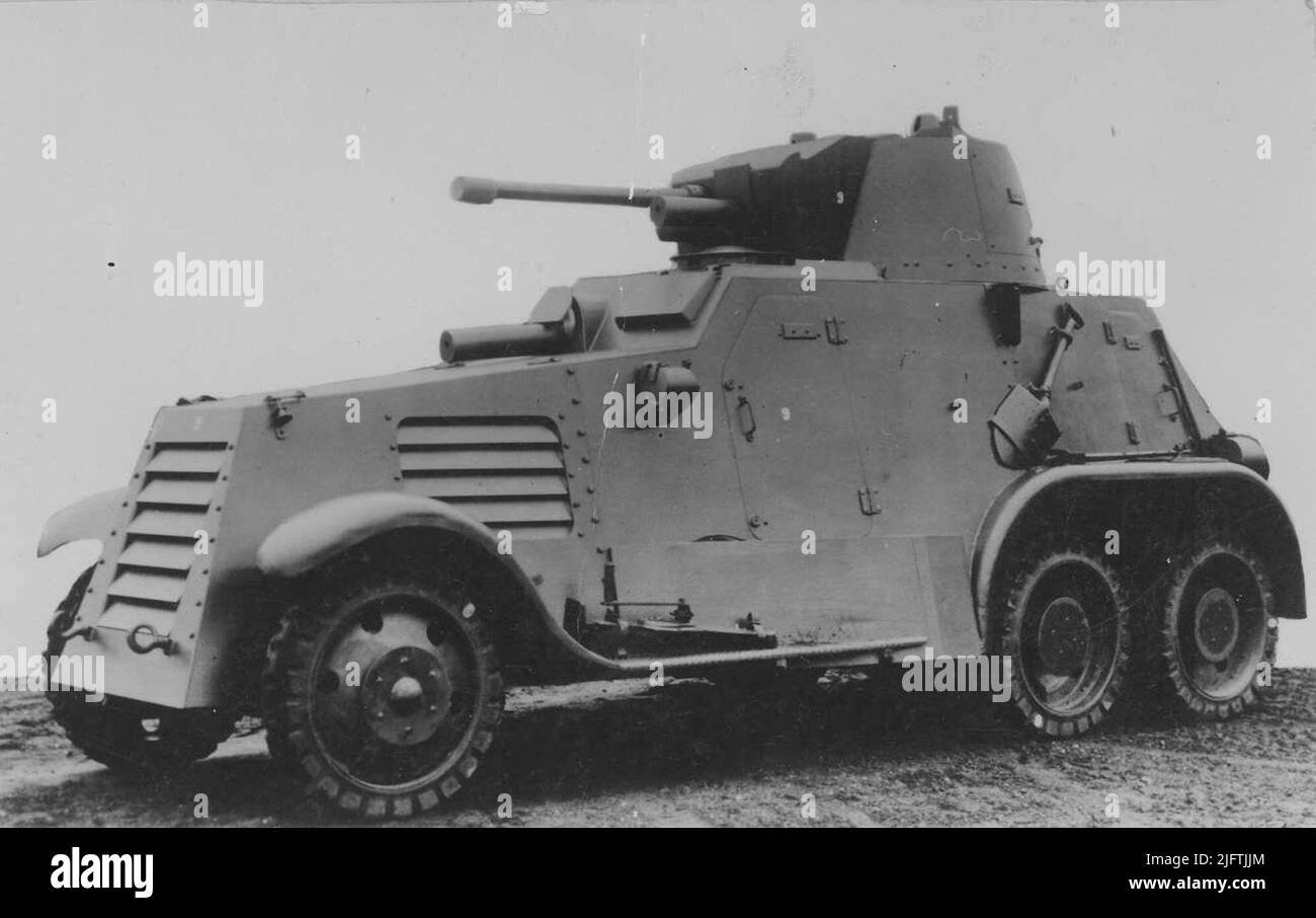 The Netherlands Pantserwagen, type Landsverk L180 Stock Photo - Alamy