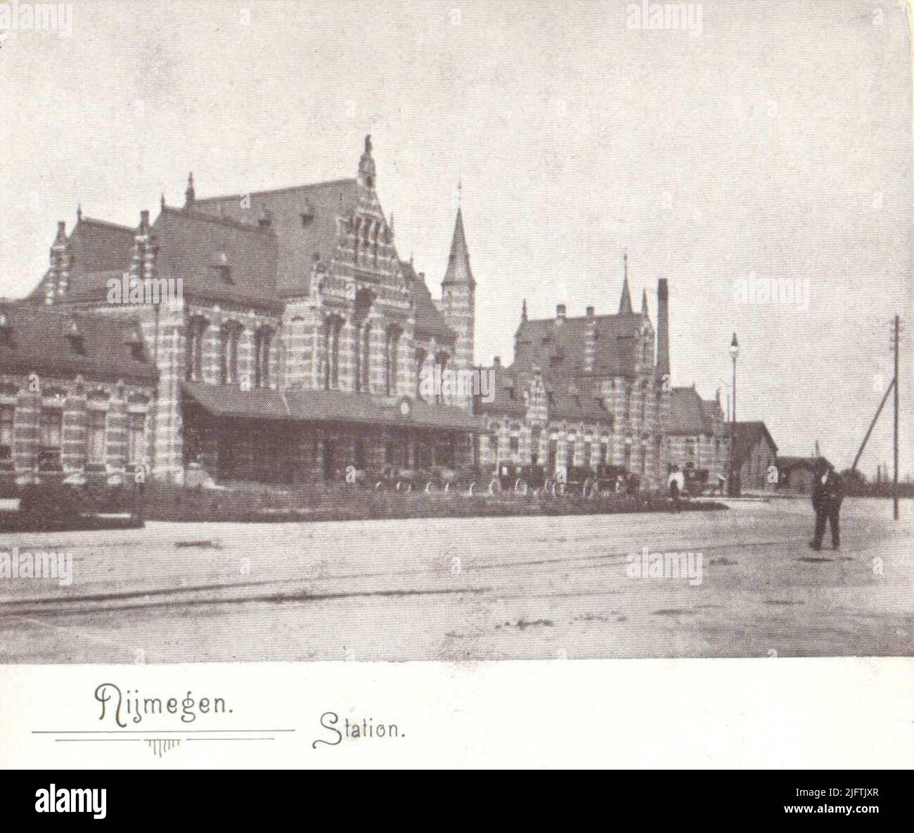 The NS station, designed by architect C.H. Peters Stock Photo - Alamy