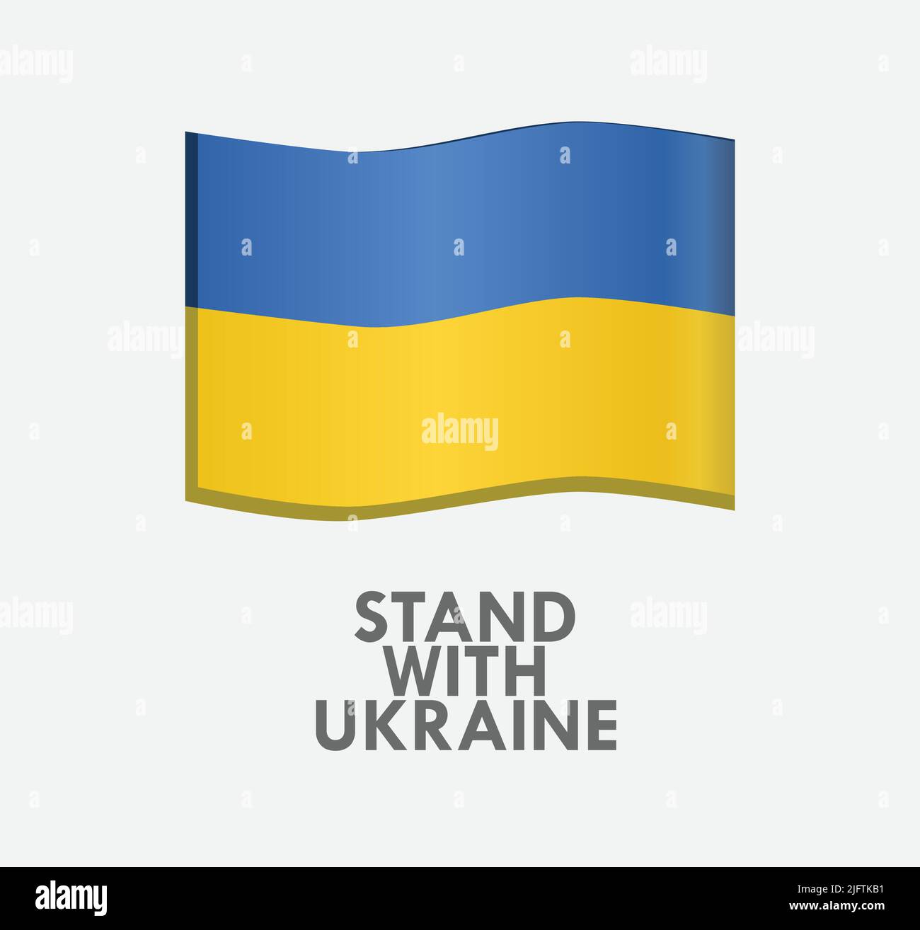 National flags ukraine stand Stock Vector Images - Alamy