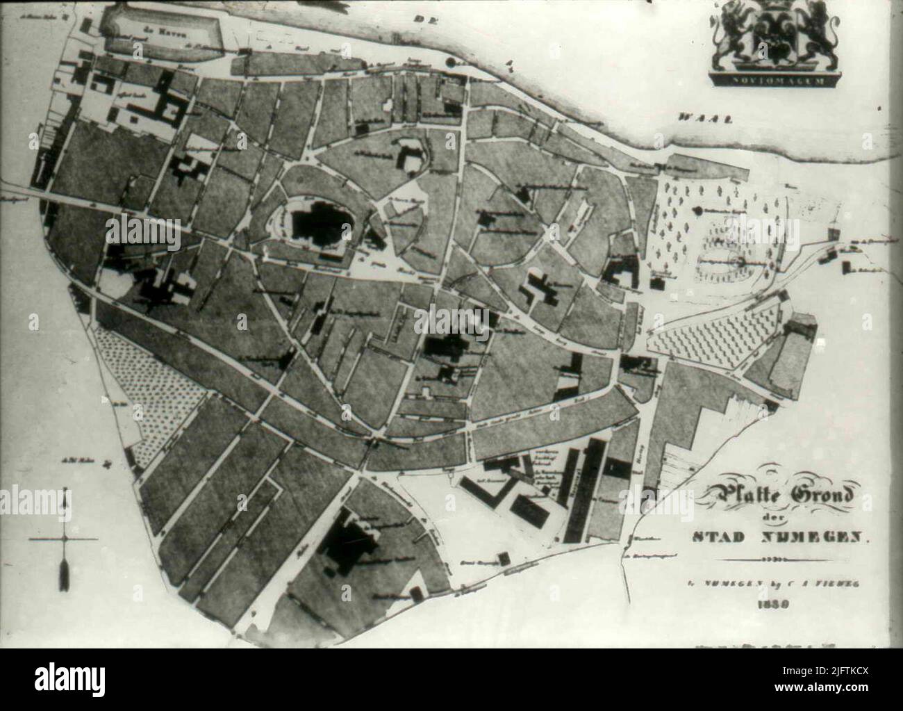 Map of nijmegen hi-res stock photography and images - Alamy