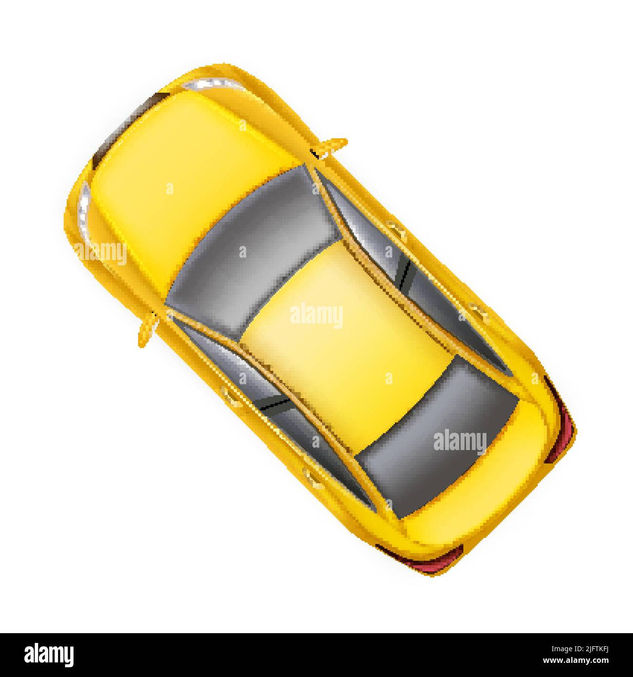 taxi car realistic vector Stock Vector Image & Art - Alamy