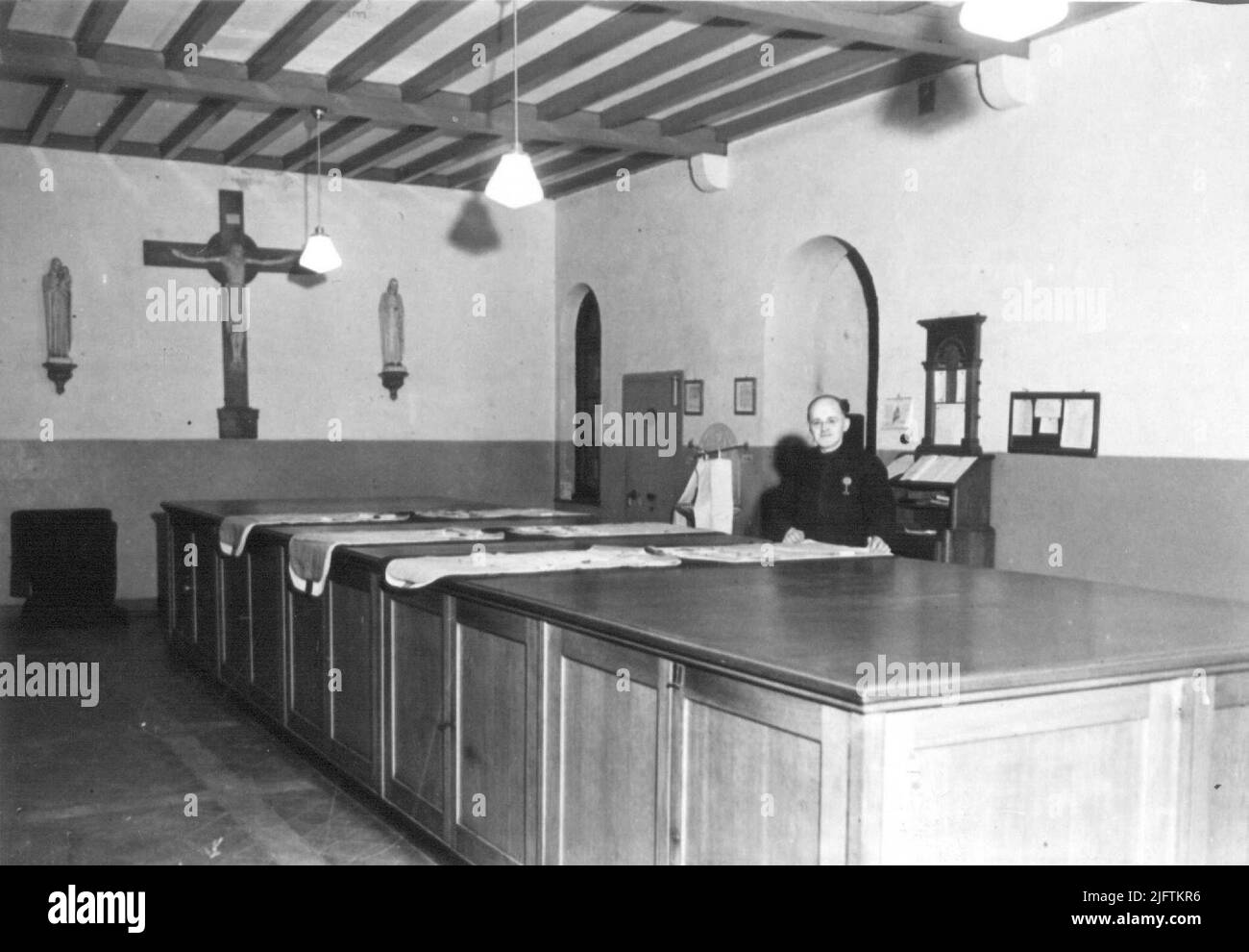 Sacristy room Black and White Stock Photos & Images - Alamy