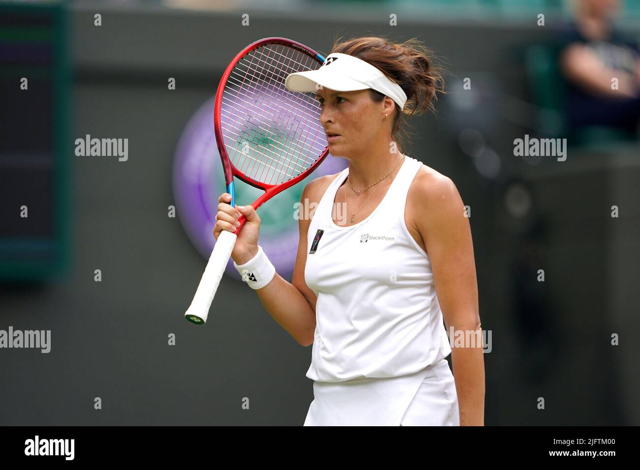 Germany's Tatjana Maria in action against Jule Niemeier in the quarter ...