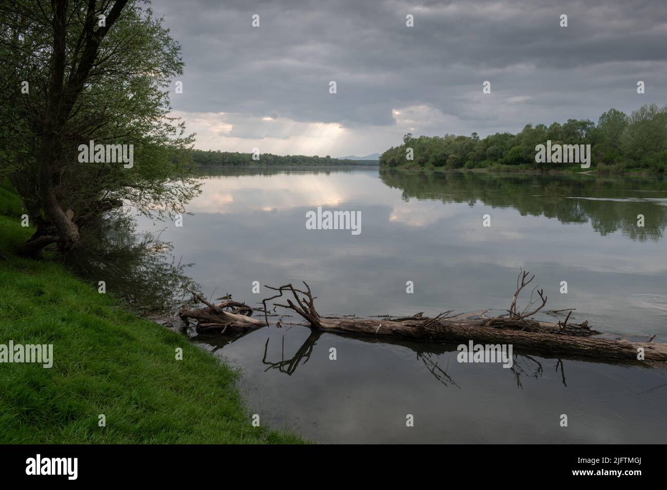 Log in river hi-res stock photography and images - Alamy