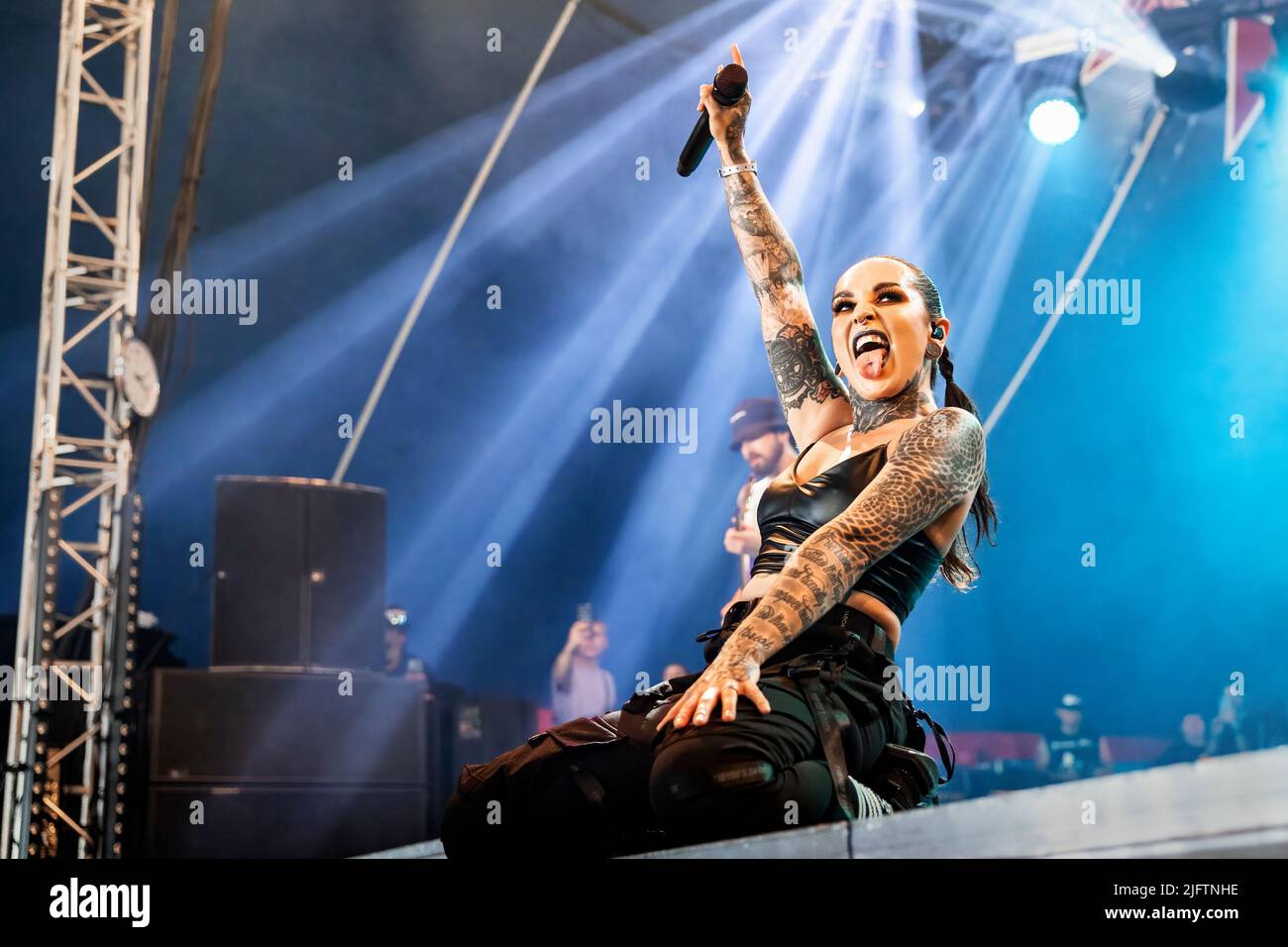 Oslo, Norway. 24th, June 2022. The Ukrainian heavy metal band Jinjer ...