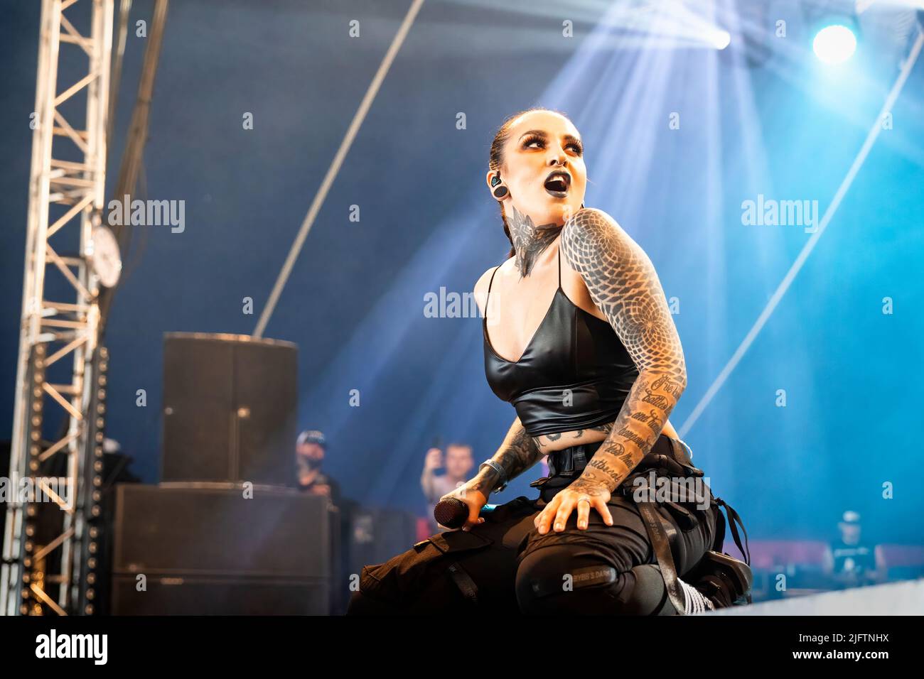Oslo, Norway. 24th, June 2022. The Ukrainian heavy metal band Jinjer ...