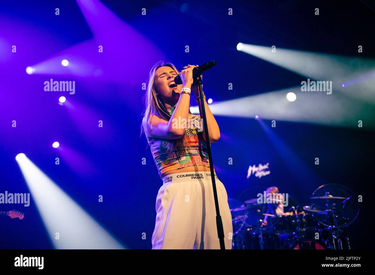 Montreux, Lake Geneva, Switzerland, July 4, 2022, : British singer Mimi ...