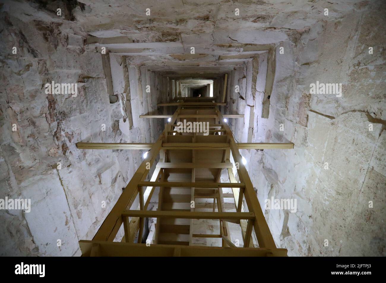 Interior Of A Pyramid