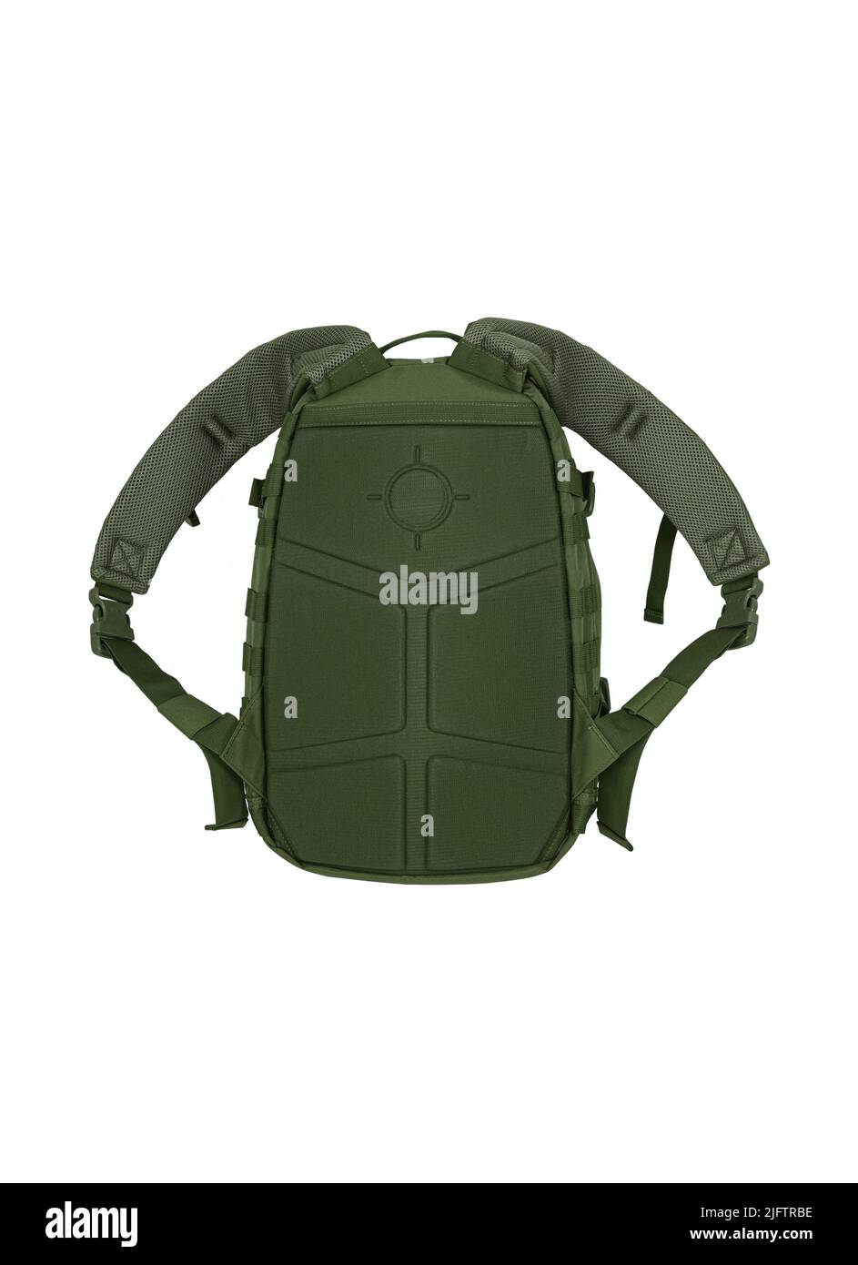 Modern tactical backpack with zippers and additional pockets. Large ...