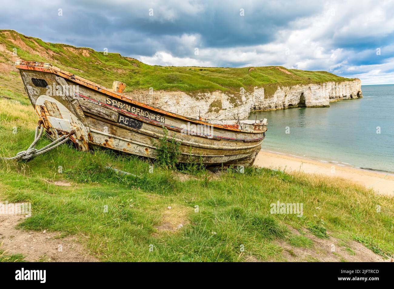 Yorkshire coble boat hi-res stock photography and images - Alamy
