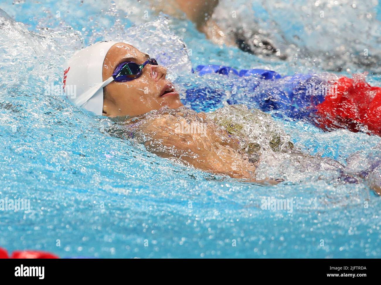 Emma Terebo of France Heat 200 M Backstroke Women during the 19th FINA ...