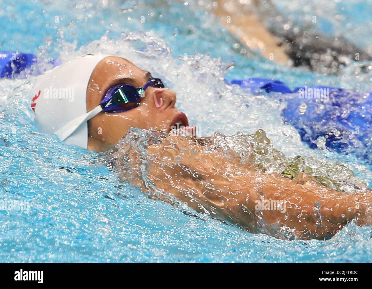 Emma Terebo of France Heat 200 M Backstroke Women during the 19th FINA ...
