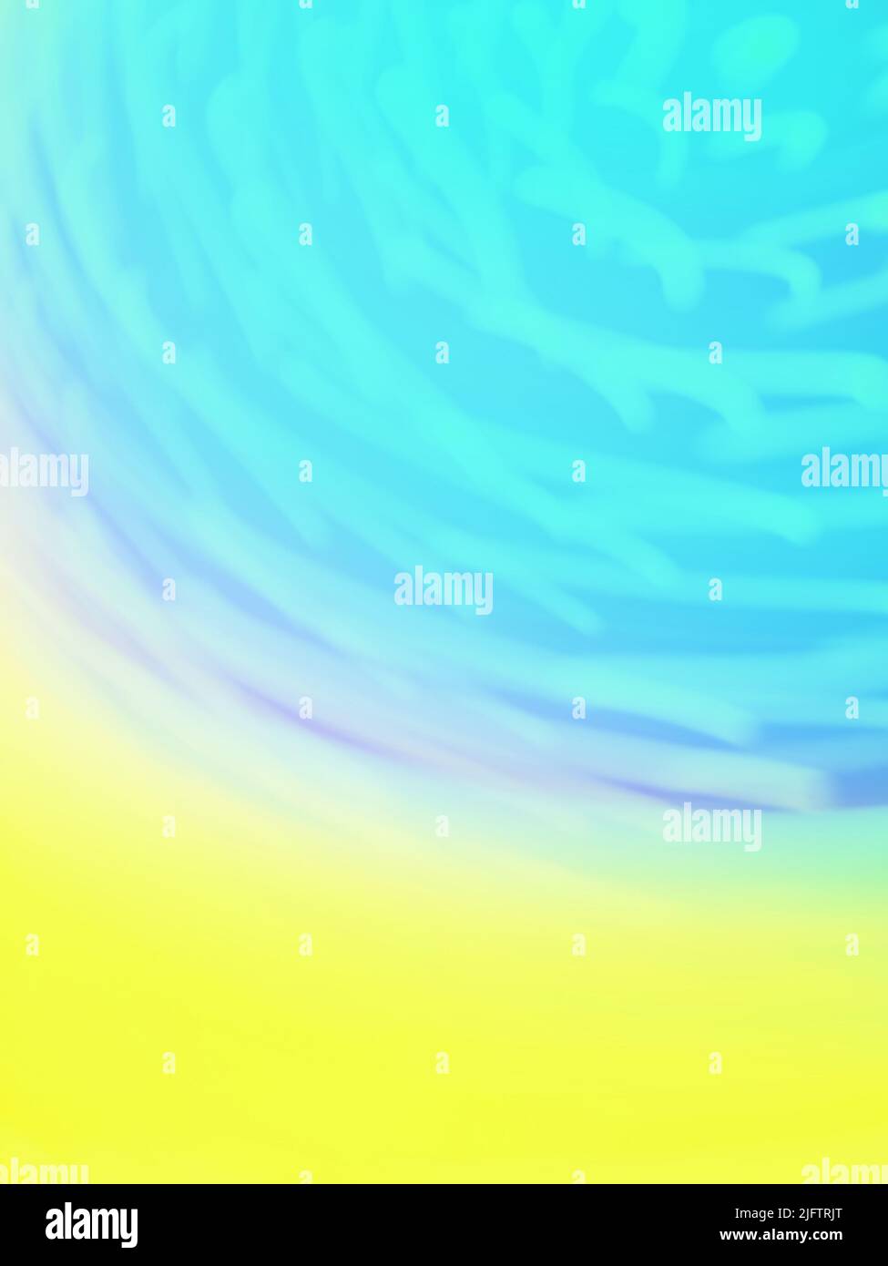 Blue yellow abstract blurred background of color symbol of Ukraine ...