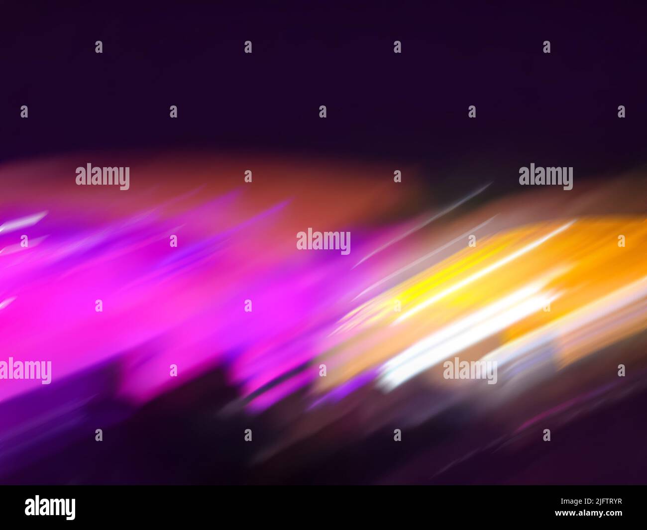 Blurred natural background backplate with bokeh of space ship corridor ...