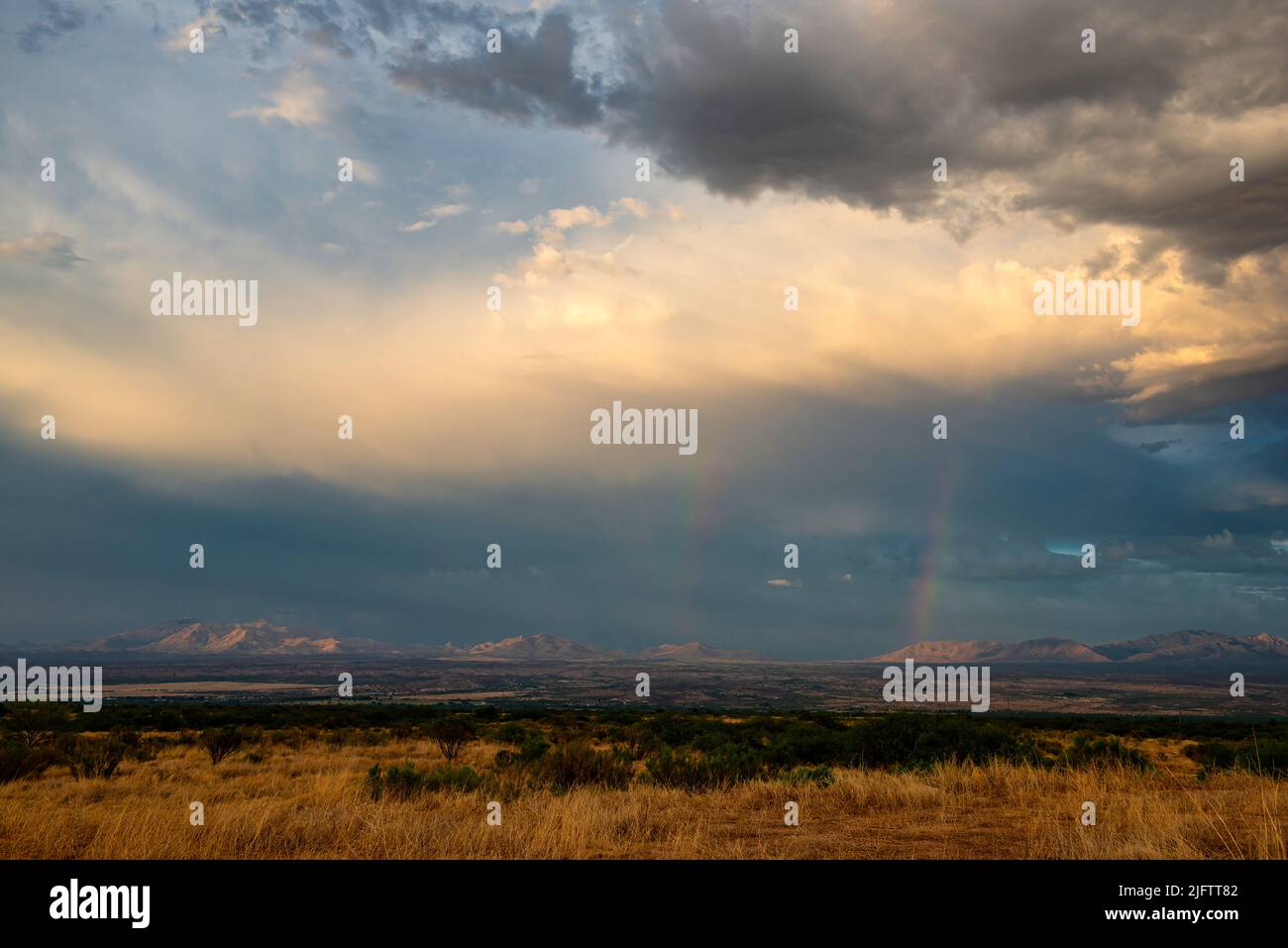 Monsoon Season in Southern Arizona Stock Photo - Alamy