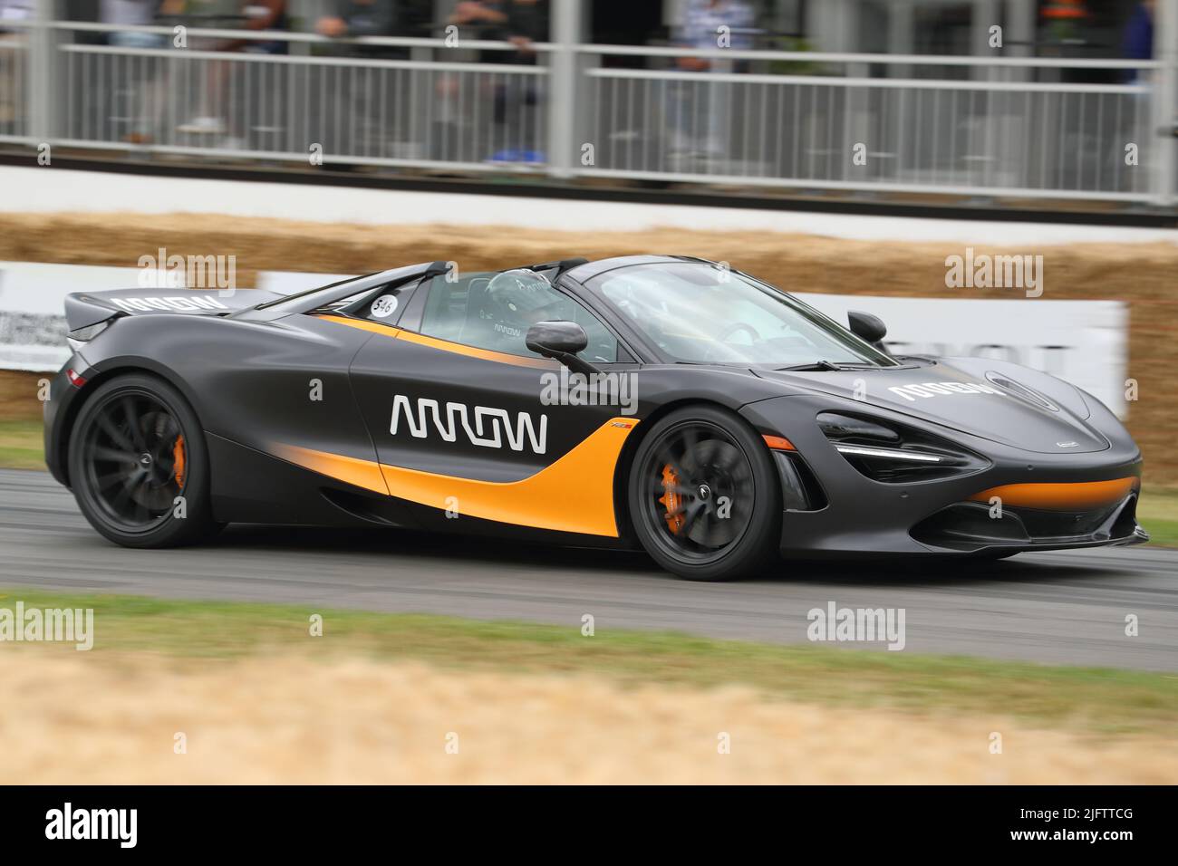 Arrow McLaren racing car at the Festival of Speed 2022 at Goodwood ...