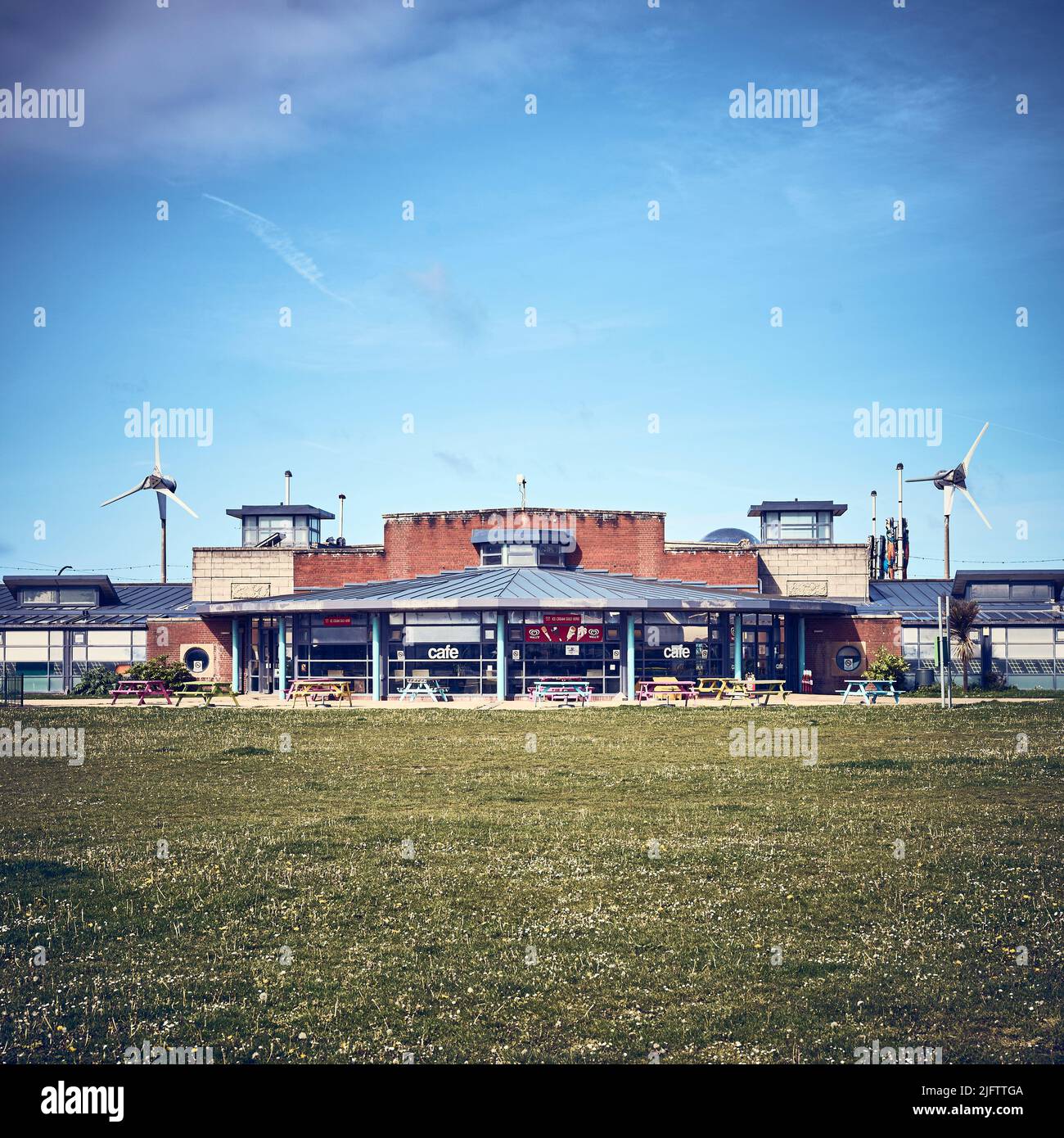 The Solaris Centre,Blackpool from the rear Stock Photo - Alamy