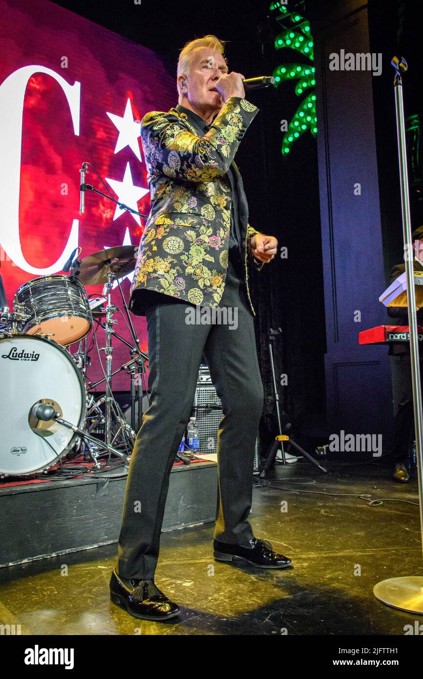 Toronto, Canada - 04 Jul 2022, Martin Fry, lead singer of the English ...