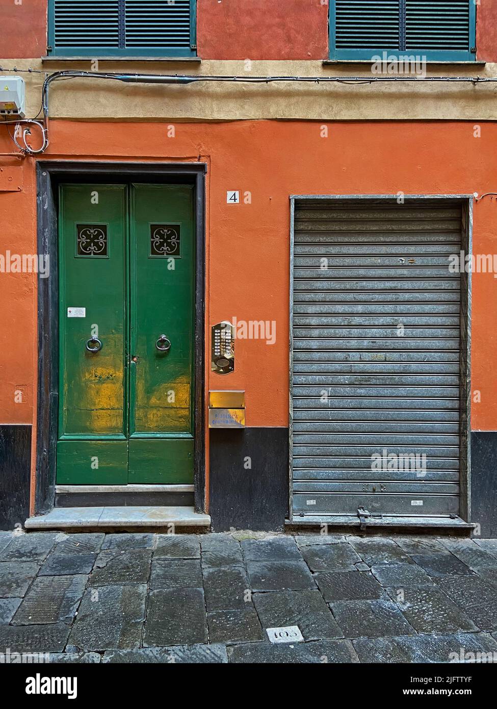 Genoa italy citta hi-res stock photography and images - Alamy