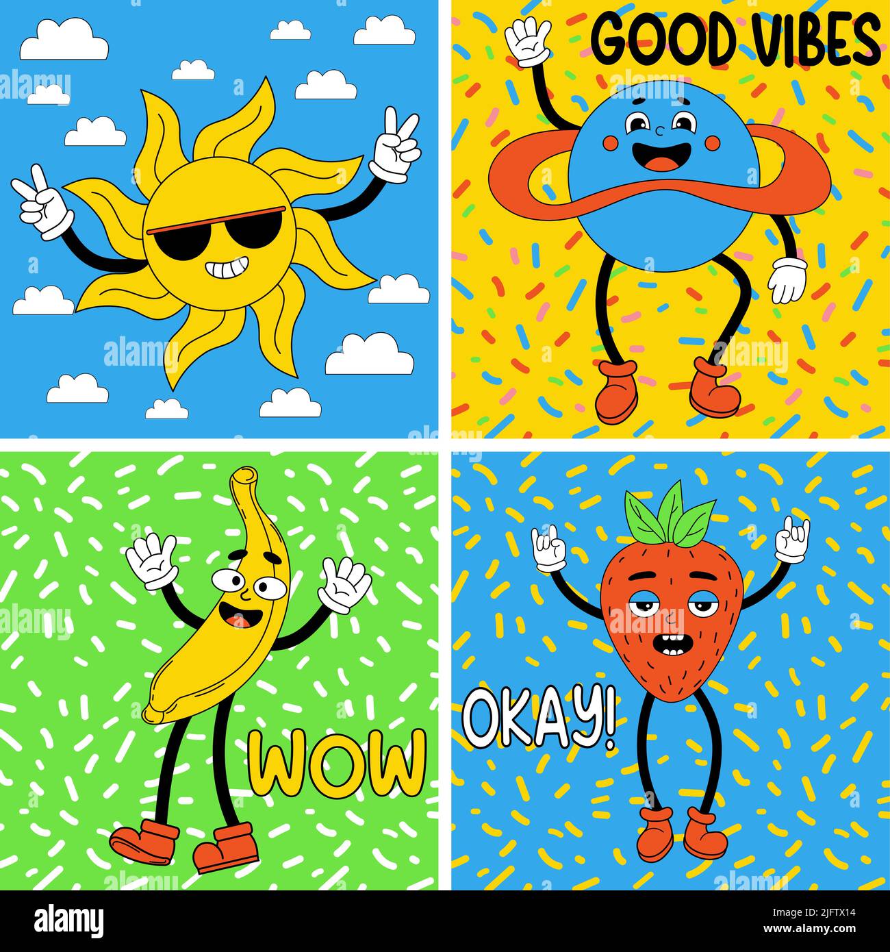 Trippy prints Stock Vector Images - Alamy