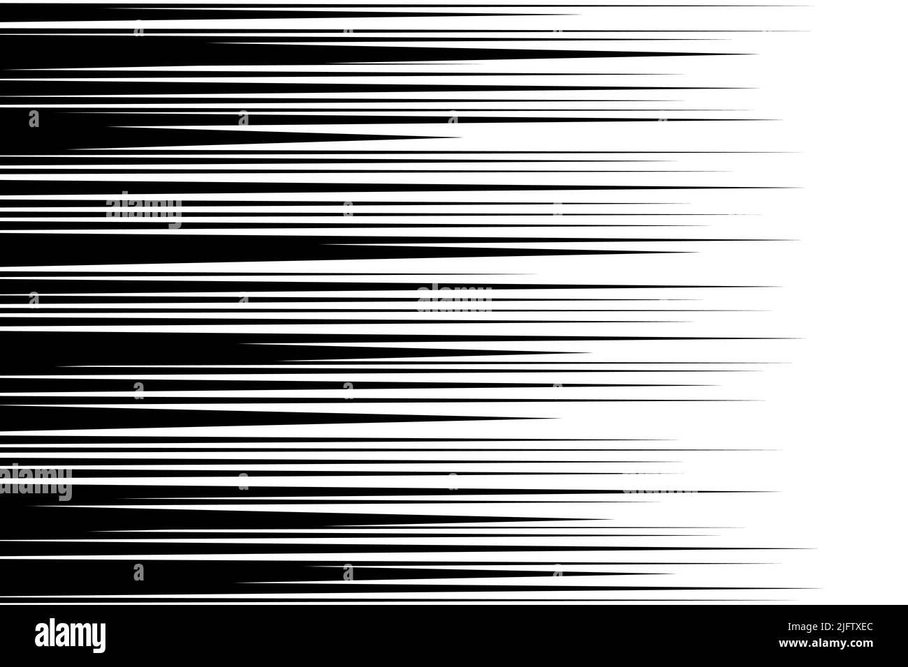 Comic strip horizontal motion lines. Anime comics book hero speed or ...