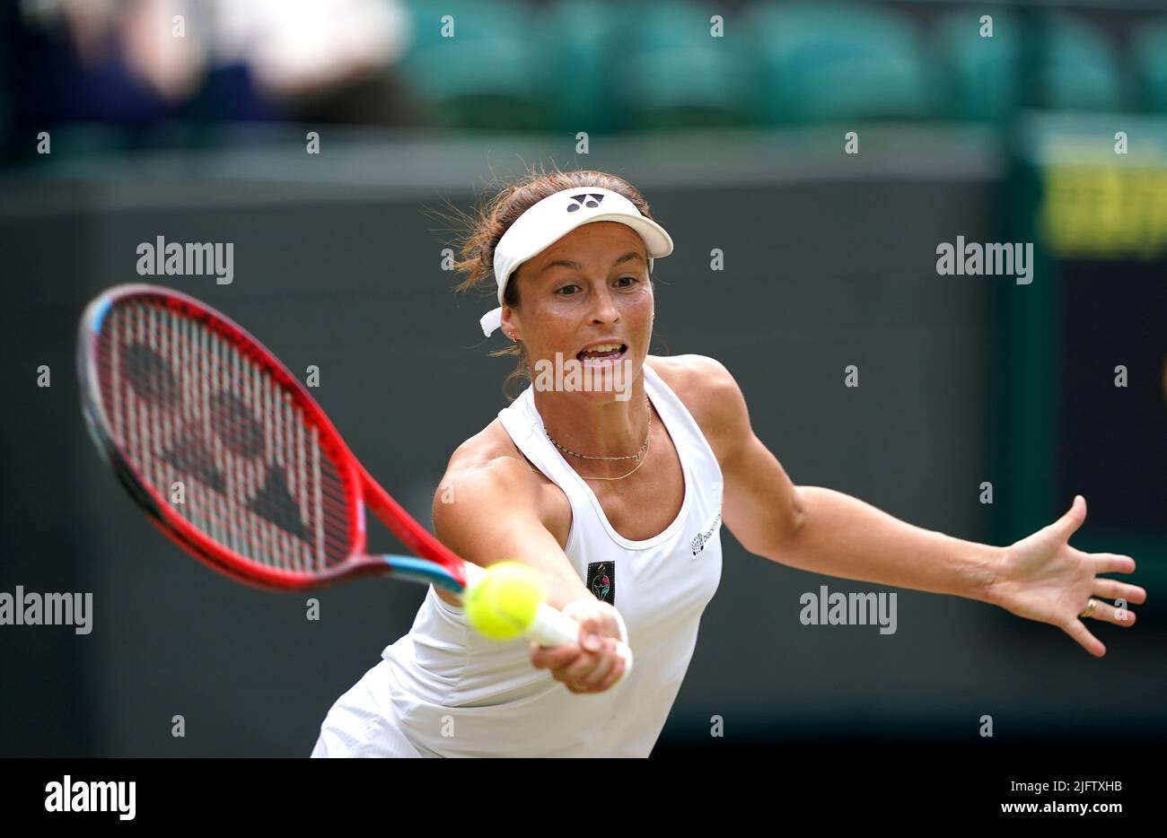 Germany's Tatjana Maria in action against Jule Niemeier in the quarter ...