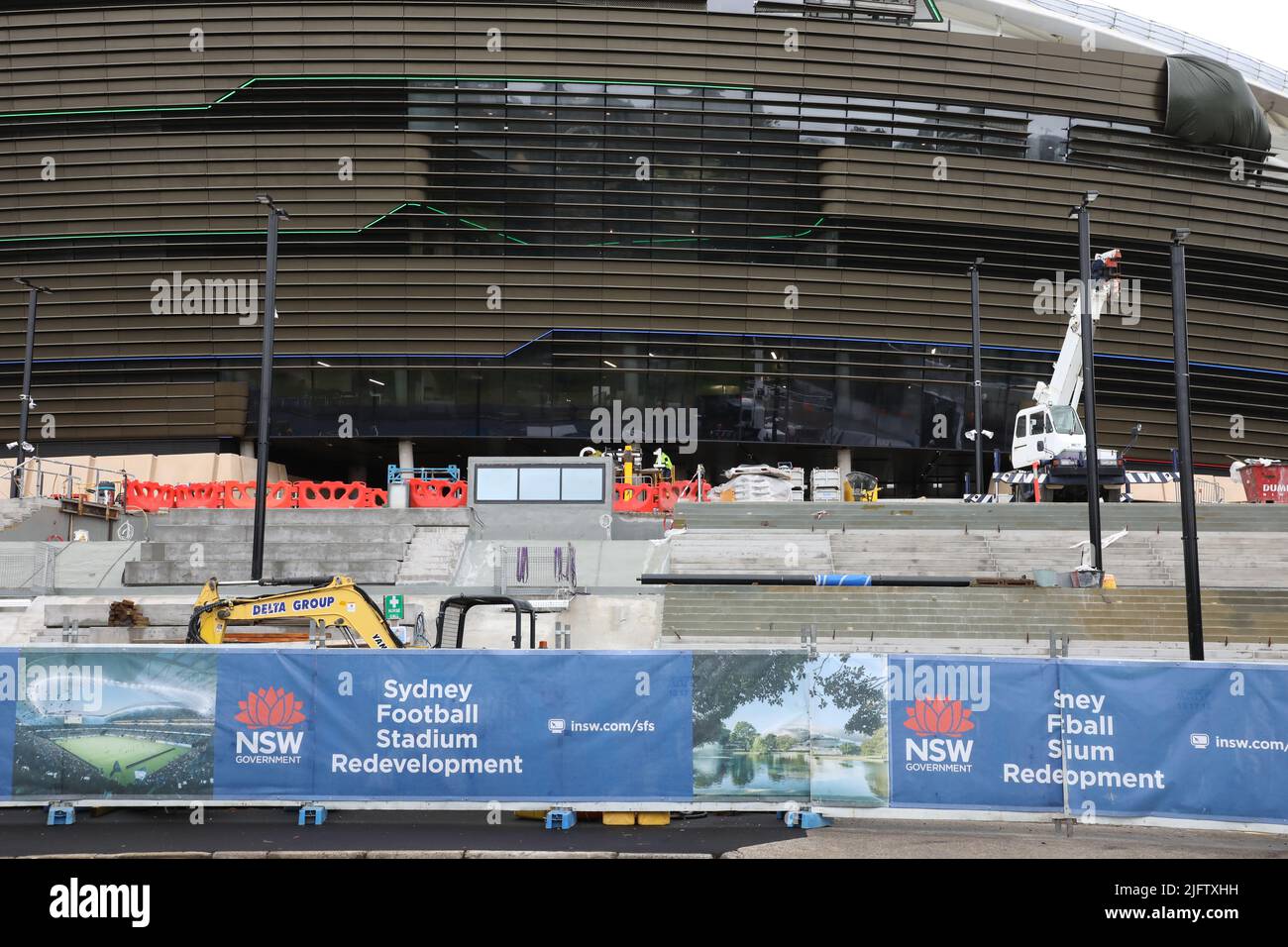 Sydney Football Stadium Redevelopment at Moore Park, Sydney, Australia ...