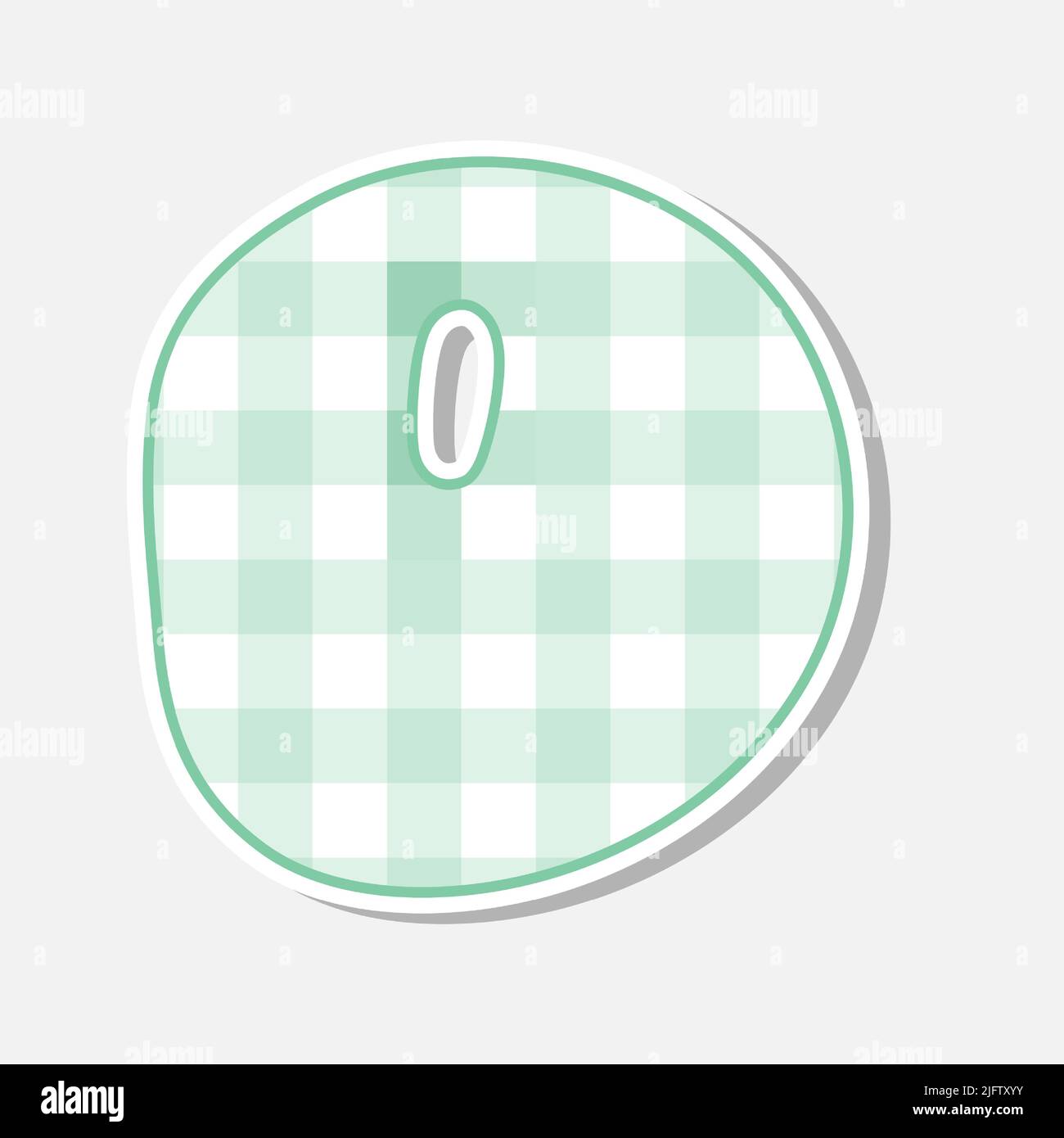 Patchwork hand drawn textile font. Cute textile font for scrapbook or ...