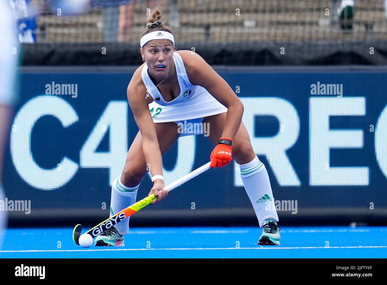 AMSTELVEEN, NETHERLANDS - JULY 5: Elena Tice of Ireland during the FIH ...