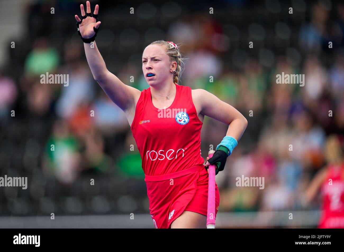 AMSTELVEEN, NETHERLANDS - JULY 5: Francisca Parra of Chile during the ...