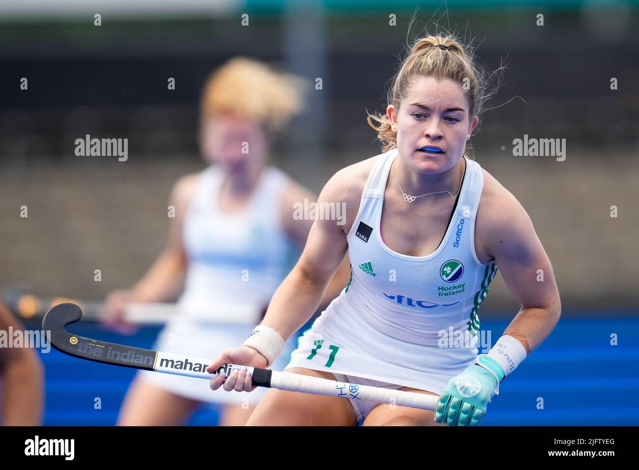 AMSTELVEEN, NETHERLANDS - JULY 5: Sarah Torrans of Ireland during the ...