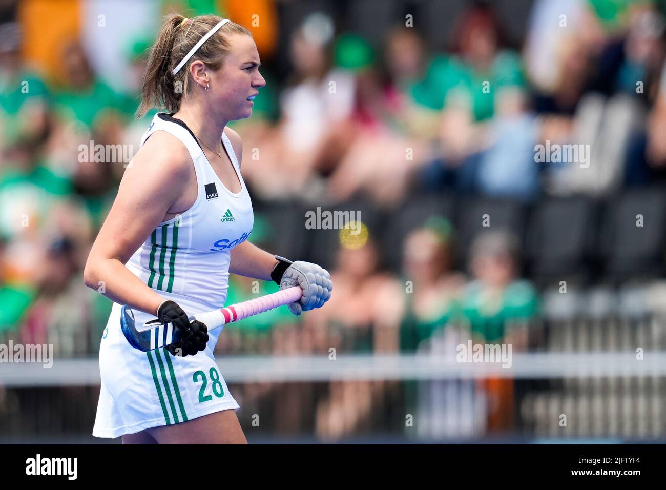 AMSTELVEEN, NETHERLANDS - JULY 5: Deirdre Duke of Ireland during the ...