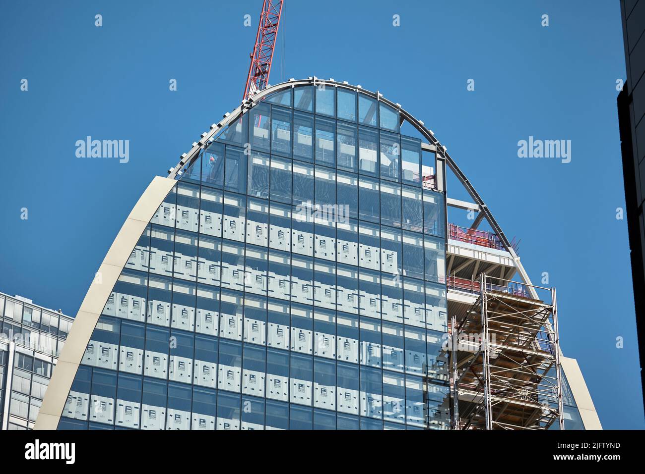 8 Bishopsgate Tower is a new 50-storey mixed-use project under ...