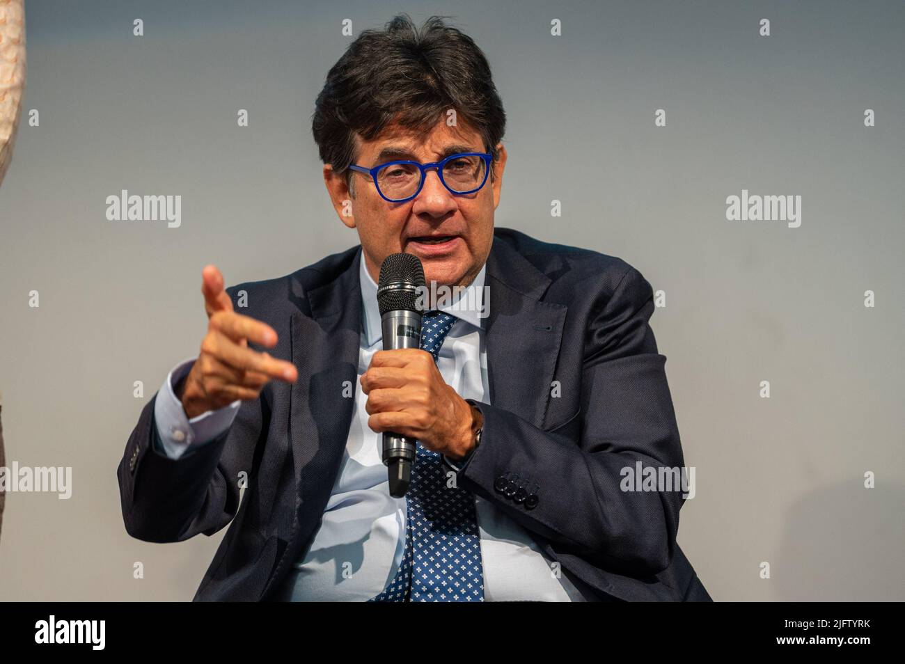 Luca Pancalli (President of the CIP Italian Paralympic Committee ...