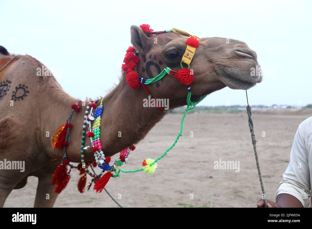 Hyderabad, Sindh, Pakistan. 1st July, 2022. A vendor is busy in ...