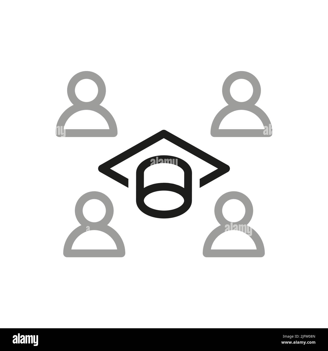 Simple of Back to school Related Vector Line Icons. Education icon ...