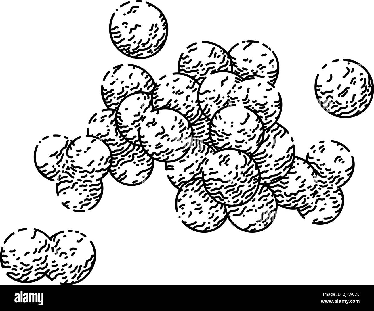 bacteria germ sketch hand drawn vector Stock Vector Image & Art - Alamy