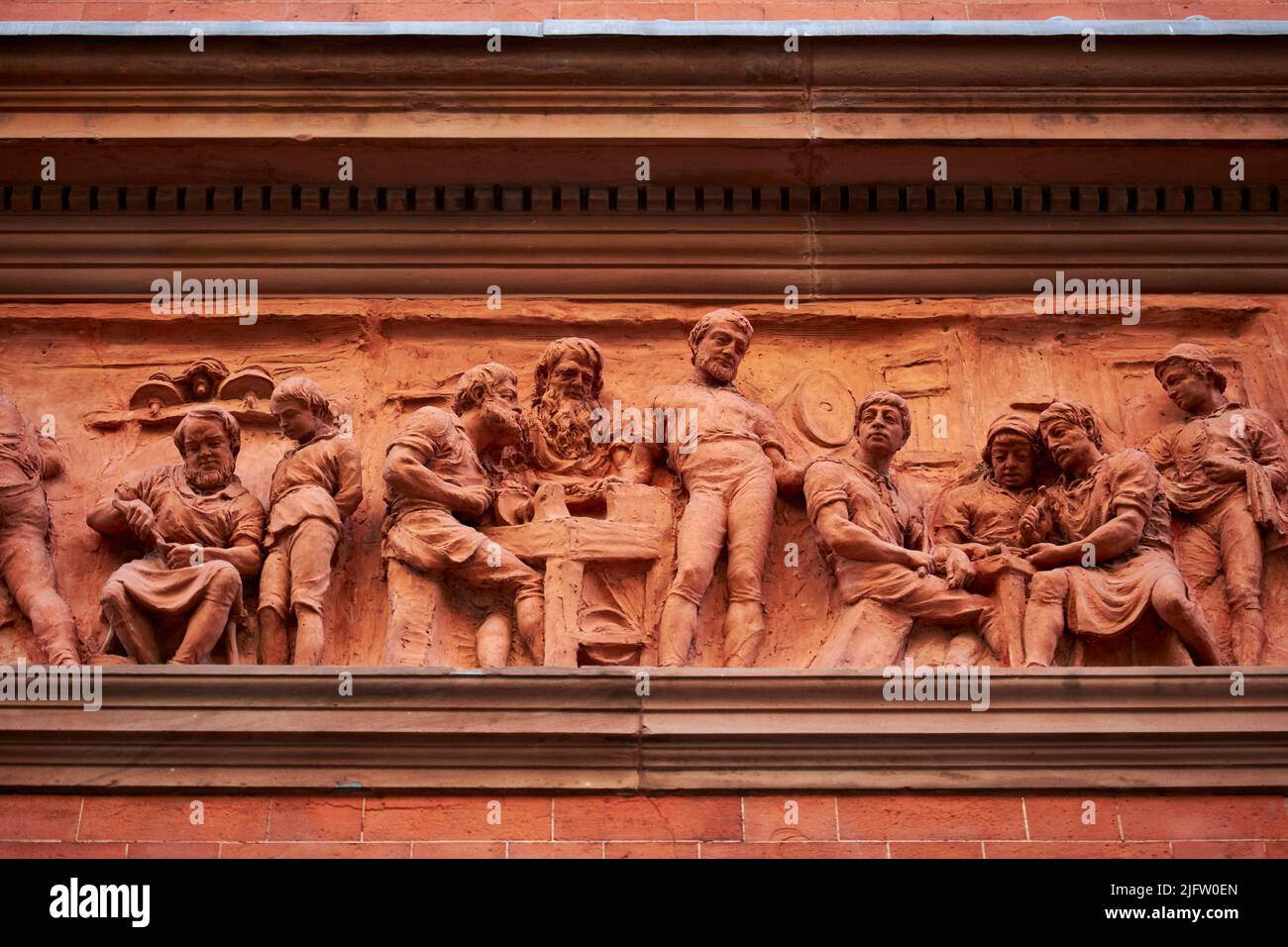 The Cheswick Frieze at Cutlers' Hall, London, UK Stock Photo - Alamy