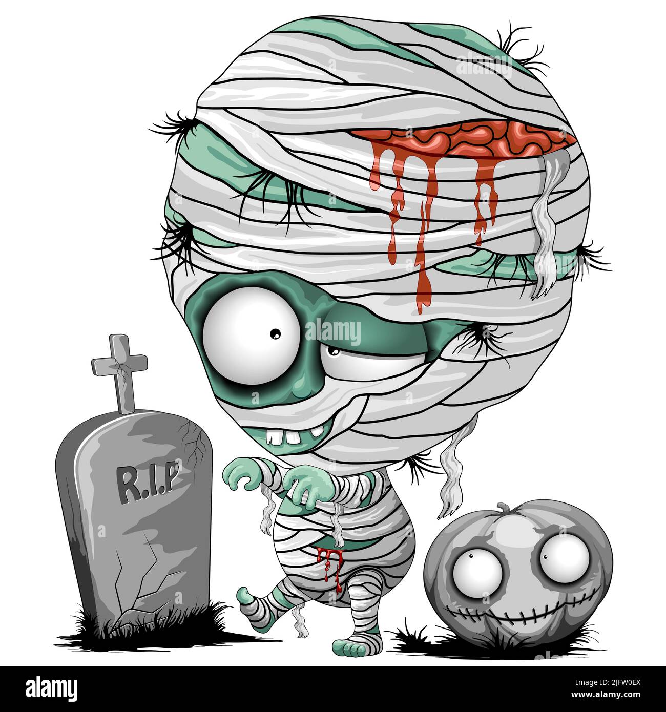 Bloody monsters Stock Vector Images - Alamy