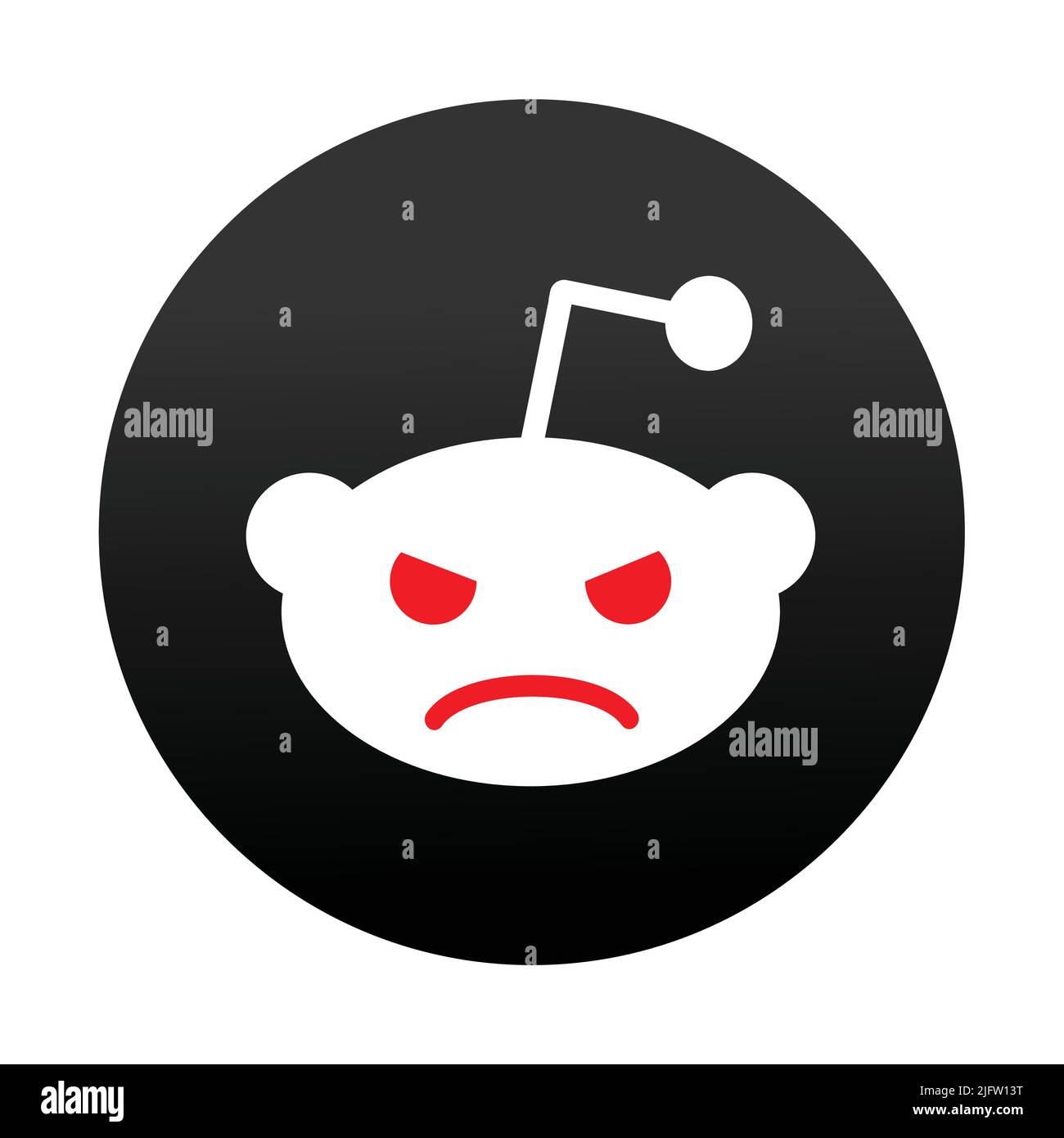 Reddit logo Stock Vector Images - Alamy