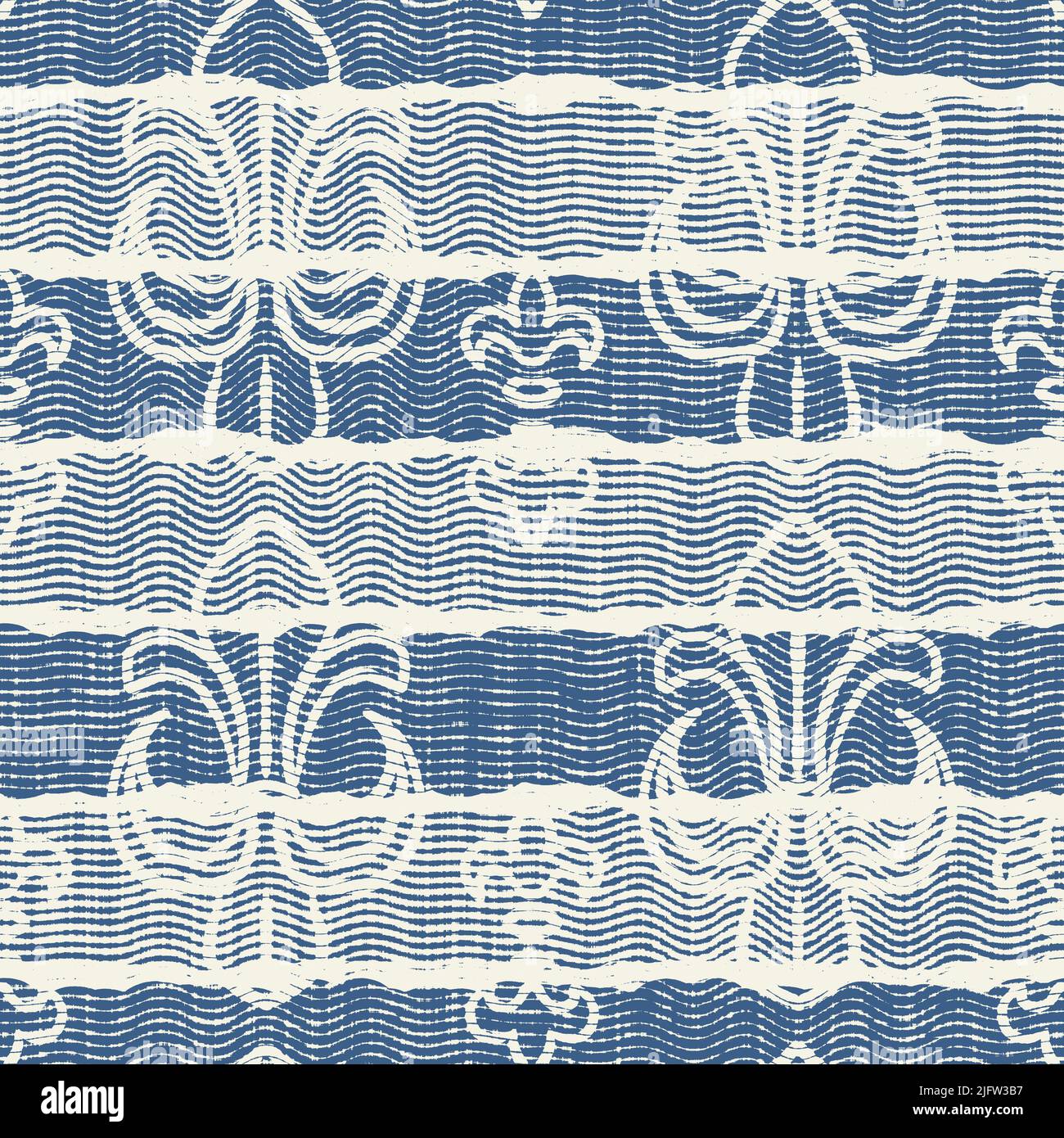 Delicate french lace effect seamless stripe pattern. Ornate provence ...