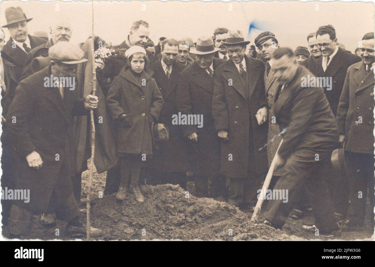 Creation of Asparuh's Park in 1934 Stock Photo - Alamy