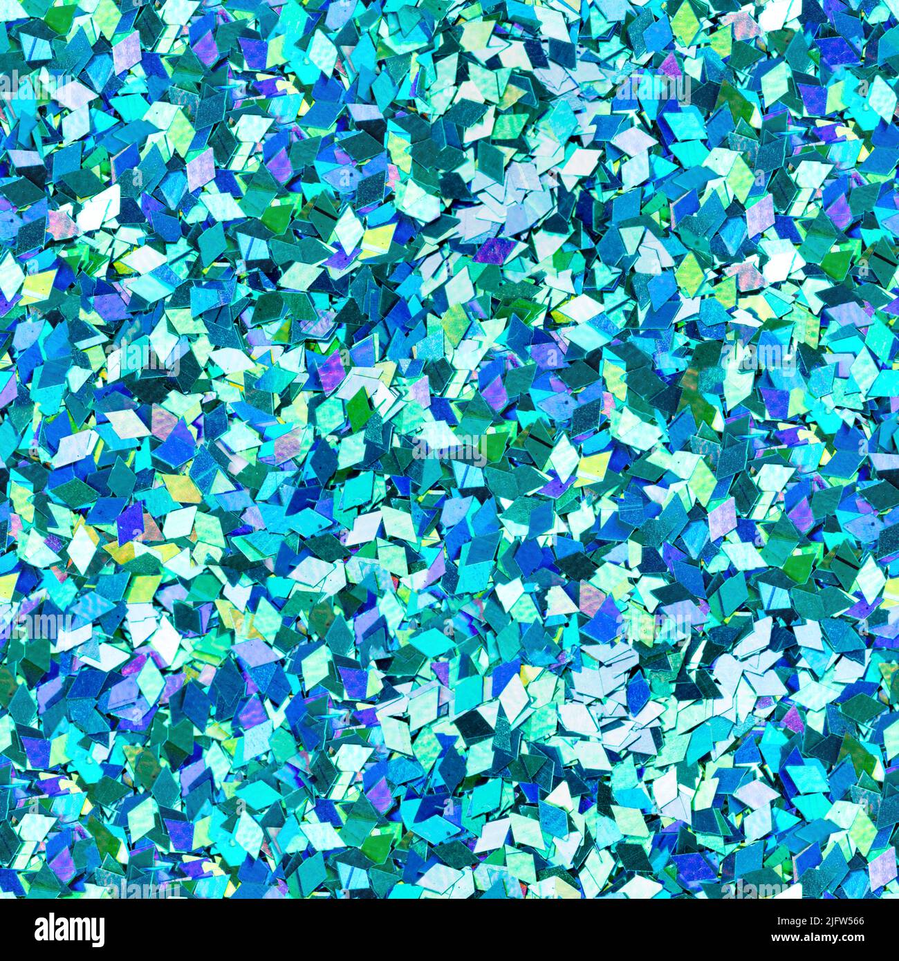 Elegant turquoise, blue glitter, sparkle confetti texture. Seamless ...