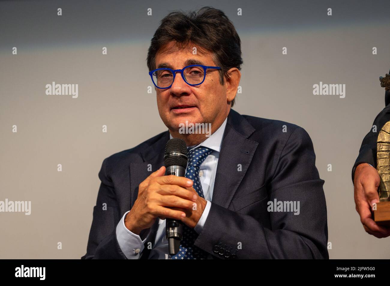 Luca Pancalli (President of the CIP Italian Paralympic Committee ...