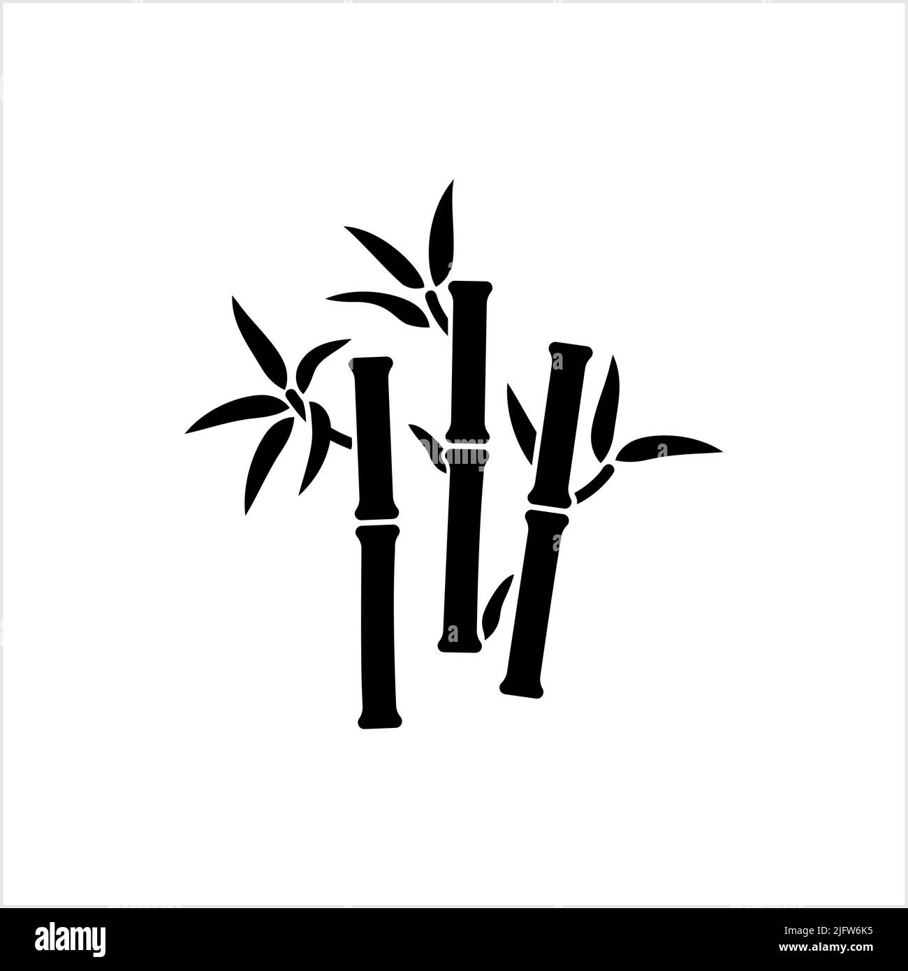 Bamboo Tree Icon Vector Art Illustration Stock Vector Image & Art - Alamy
