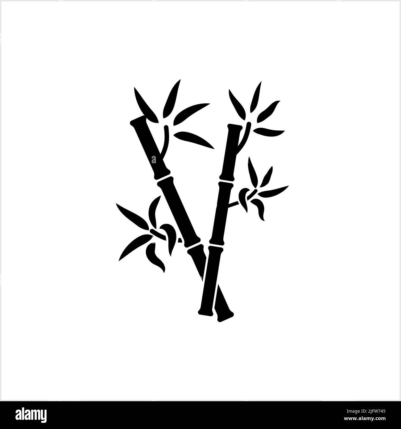 Bamboo Tree Icon Vector Art Illustration Stock Vector Image & Art - Alamy
